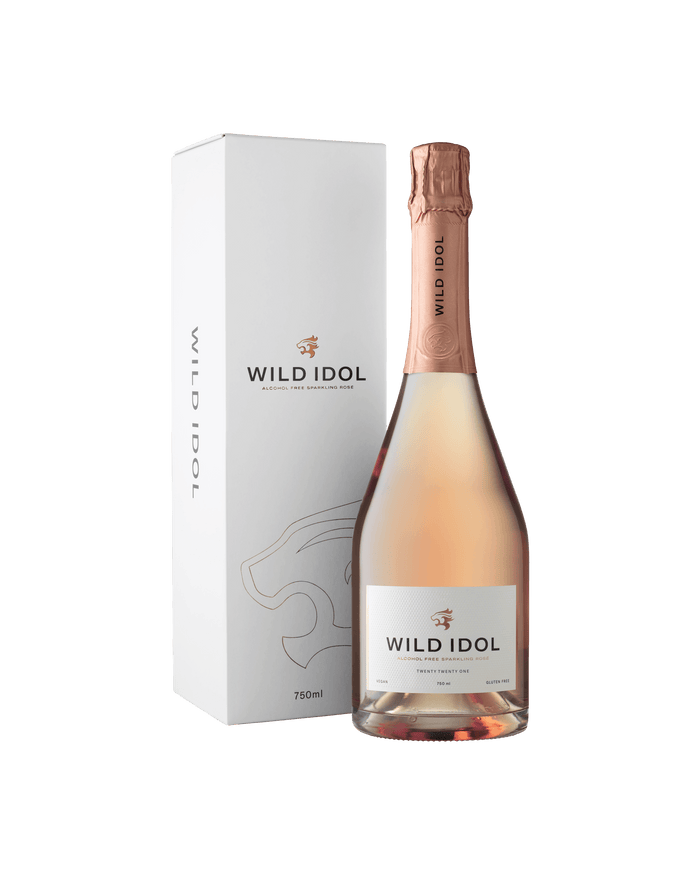 Alcohol Free Wines - Sparkling Rosé & White Wine by Wild Idol